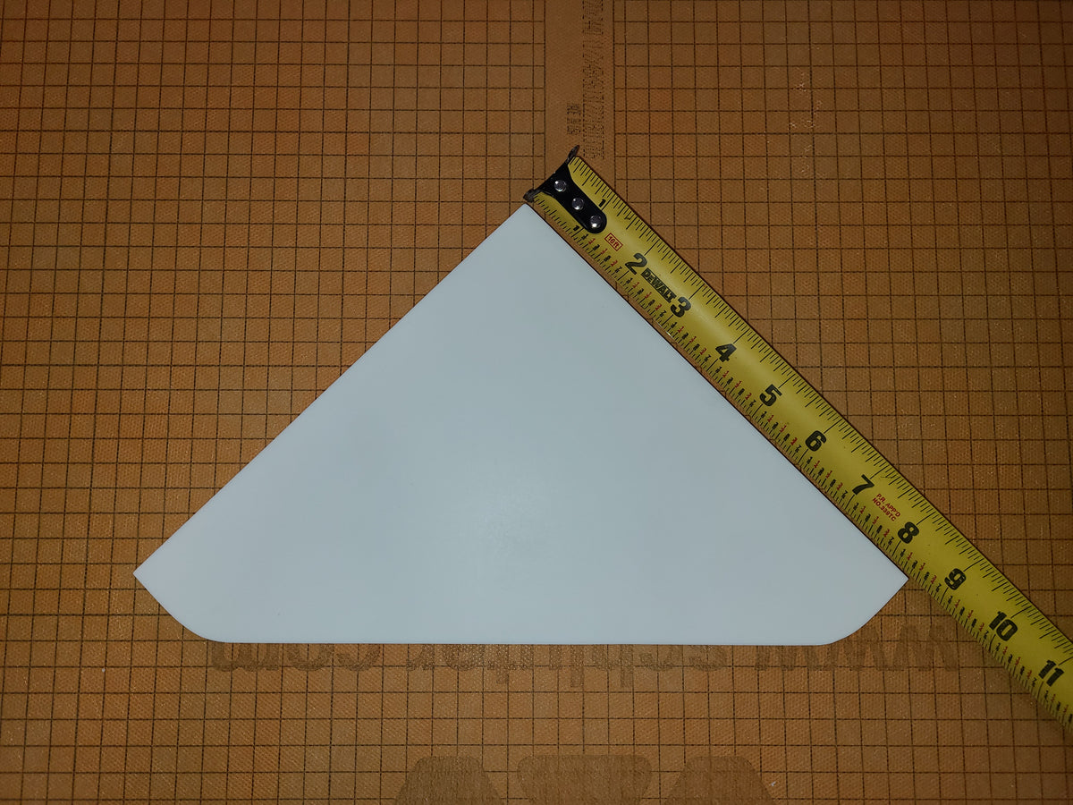 5-Pack of Corner Shelves – Solid Surface Solutions